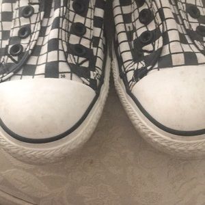 Converse | Shoes | Converse Crossword Puzzle Mns 5 Womens 125 | Poshmark